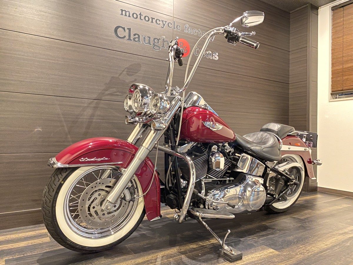 2006年 FLSTN 1450 ソフテイル デラックス 最終キャブ | 岐阜のハーレーダビットソン車両販売・整備・カスタム クラフティーズ